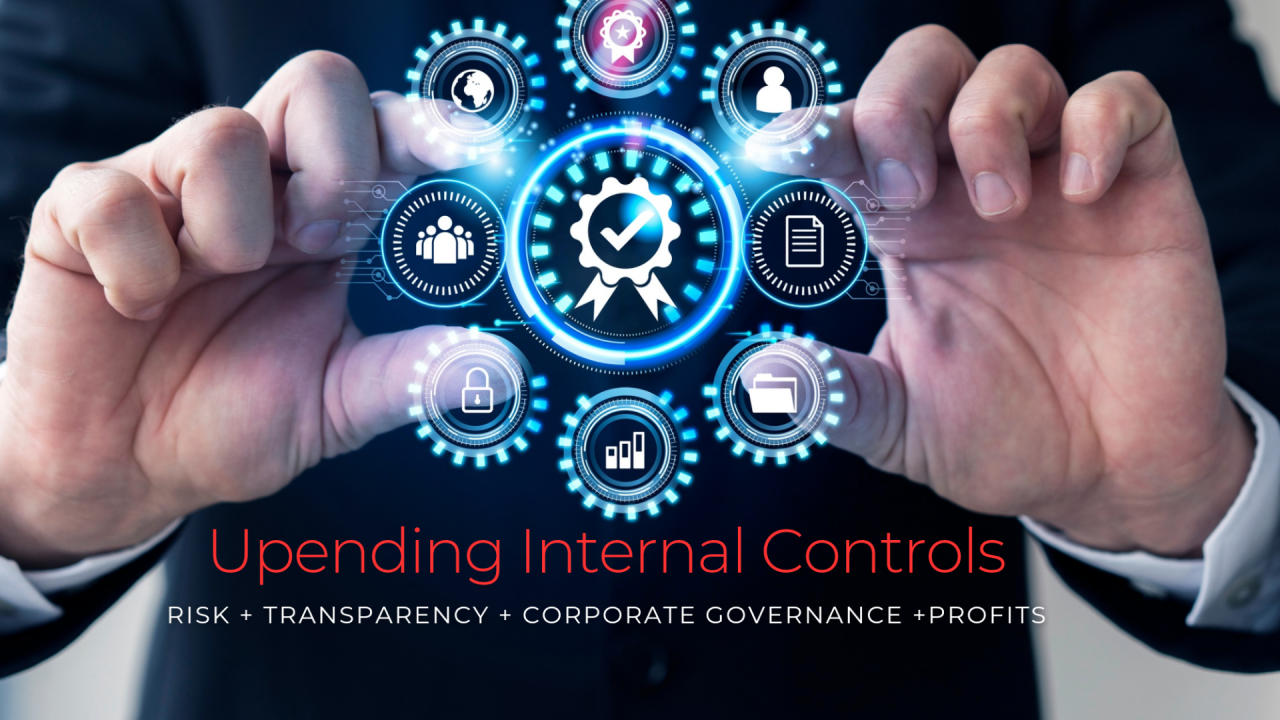 Upending Internal Controls to Optimize Profits Upending Internal Controls to Optimize Profits