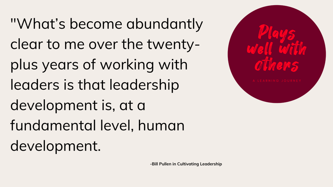 Growing leaders is probably more complex than we think Growing leaders is probably more complex than we think