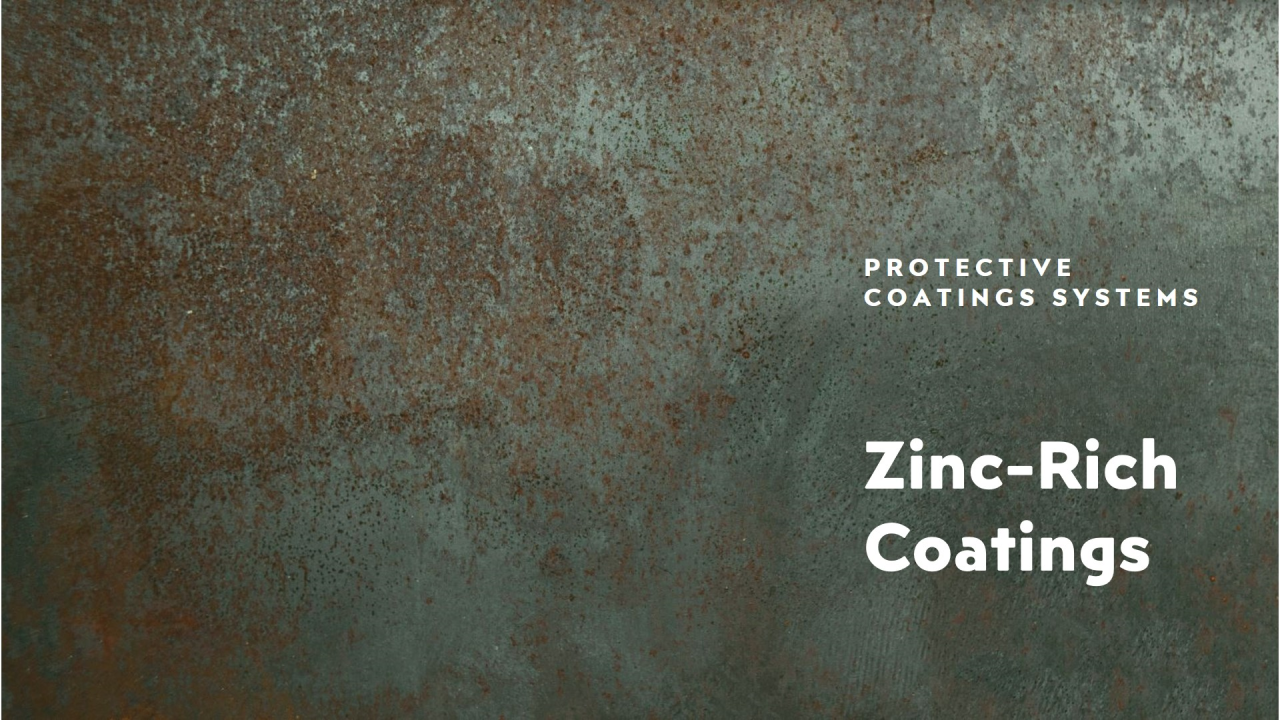 Levels of Zinc-Rich Coatings and Their Impacts on Protective Coatings ... Levels of Zinc-Rich Coatings and Their Impacts on Protective Coatings ...