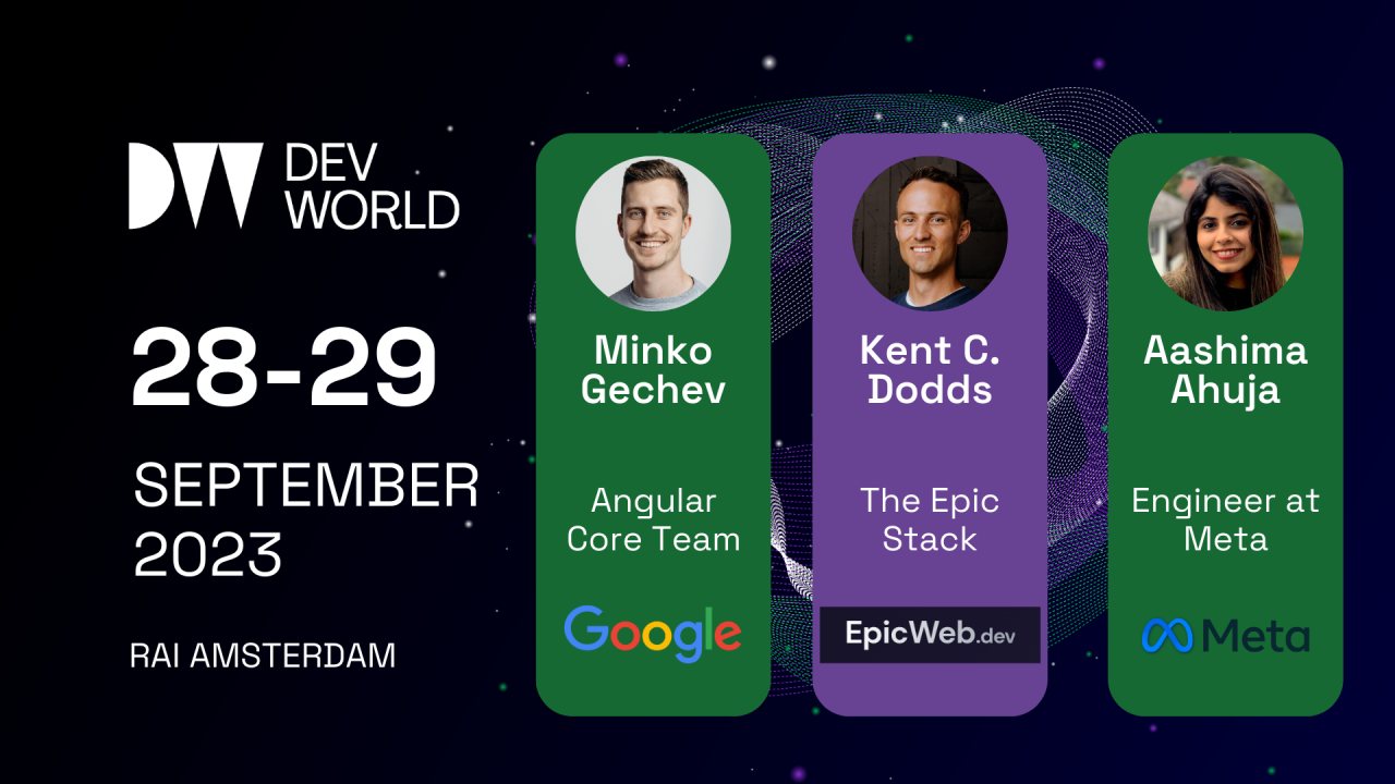 The #1 Developer Conference on the Planet The #1 Developer Conference on the Planet