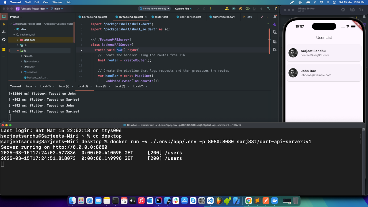 Going Full-Stack with Dart, Docker, Firebase and Flutter (DDFF): A ... Going Full-Stack with Dart, Docker, Firebase and Flutter (DDFF): A ...
