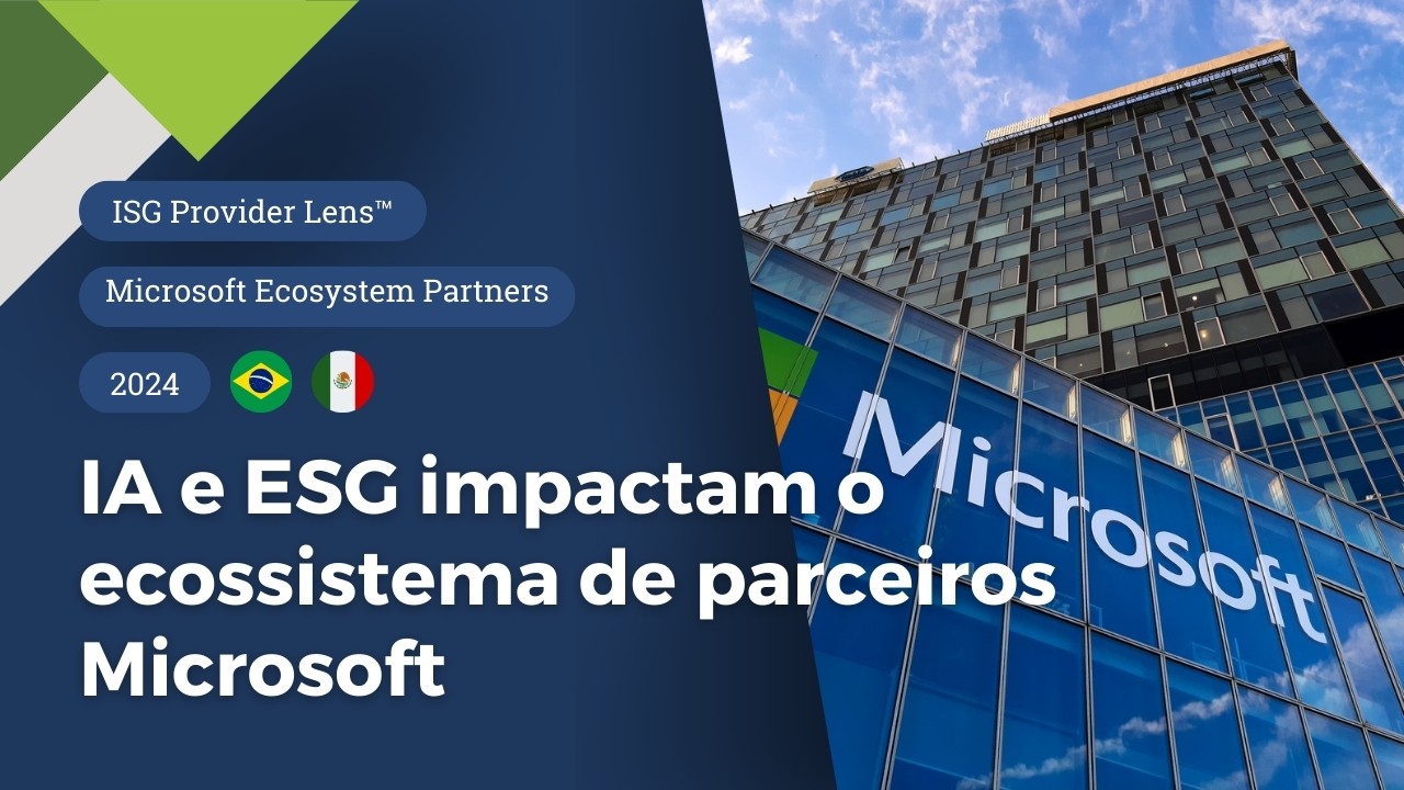 IA e ESG impactam o ecossistema de parceiros Microsoft no Brasil IA e ESG impactam o ecossistema de parceiros Microsoft no Brasil