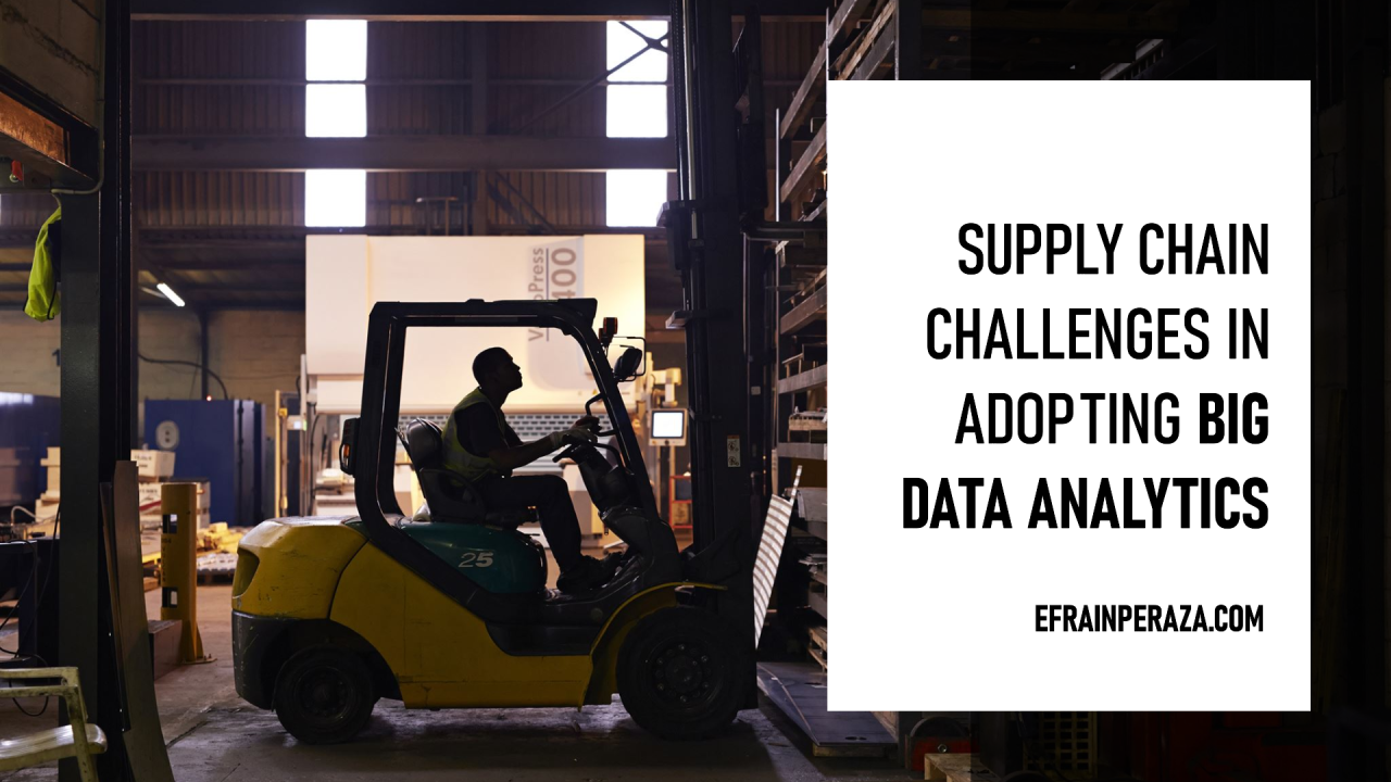 SUPPLY CHAIN CHALLENGES IN ADOPTING BIG DATA ANALYTICS SUPPLY CHAIN CHALLENGES IN ADOPTING BIG DATA ANALYTICS