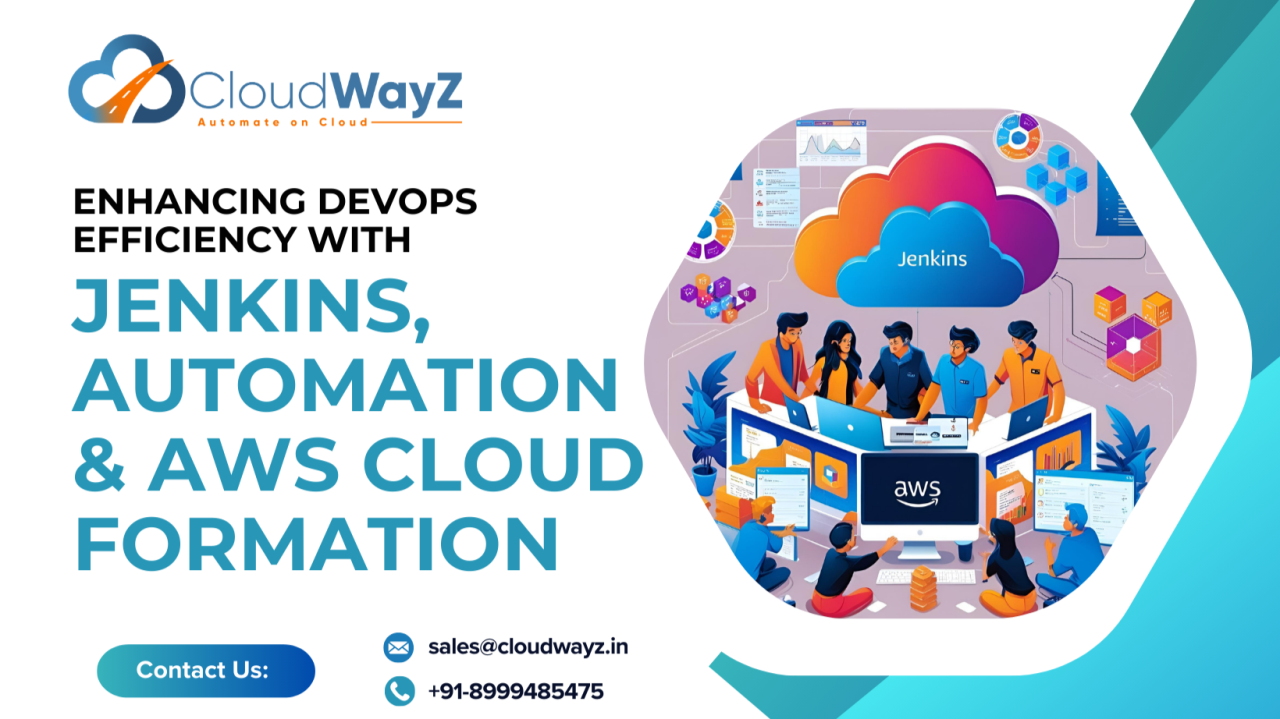 Enhancing DevOps Efficiency with Jenkins, Automation & AWS Cloud Formation Enhancing DevOps Efficiency with Jenkins, Automation & AWS Cloud Formation