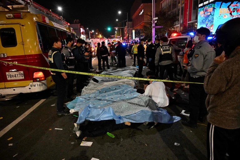 At least 153 were killed in a crowd crush during Halloween festivities ... At least 153 were killed in a crowd crush during Halloween festivities ...