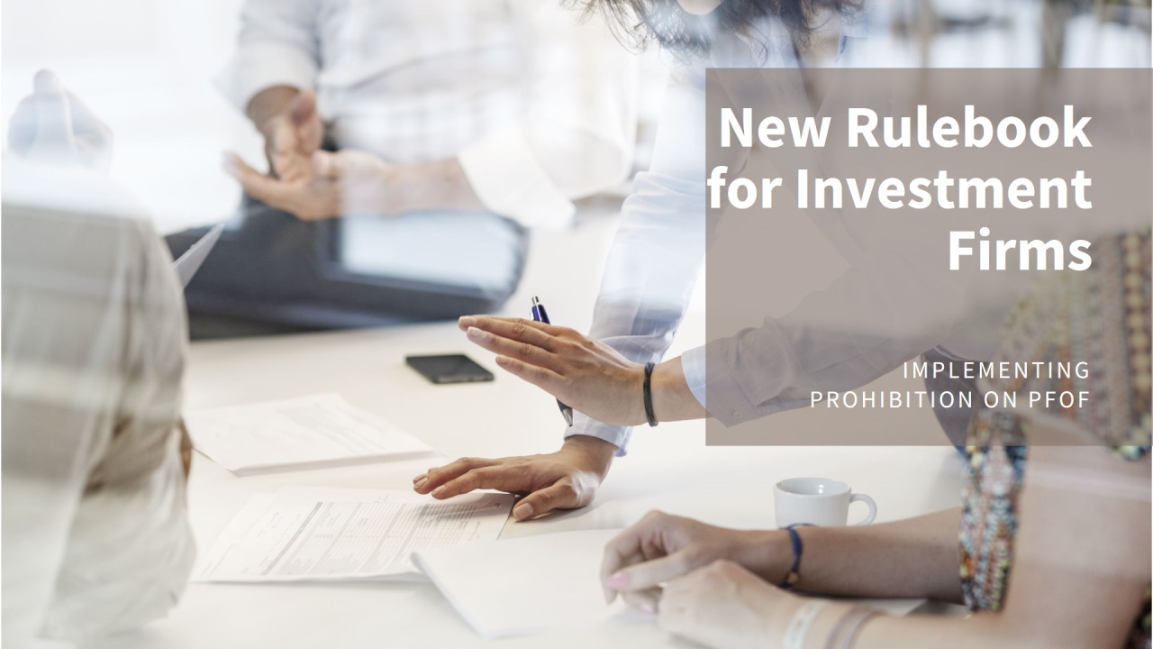 Revision of Conduct of Business Rulebook for Investment Firms Revision of Conduct of Business Rulebook for Investment Firms