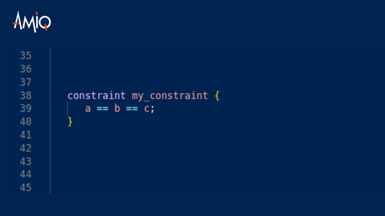 How to Use Relational Operators in SystemVerilog Constraints Properly How to Use Relational Operators in SystemVerilog Constraints Properly