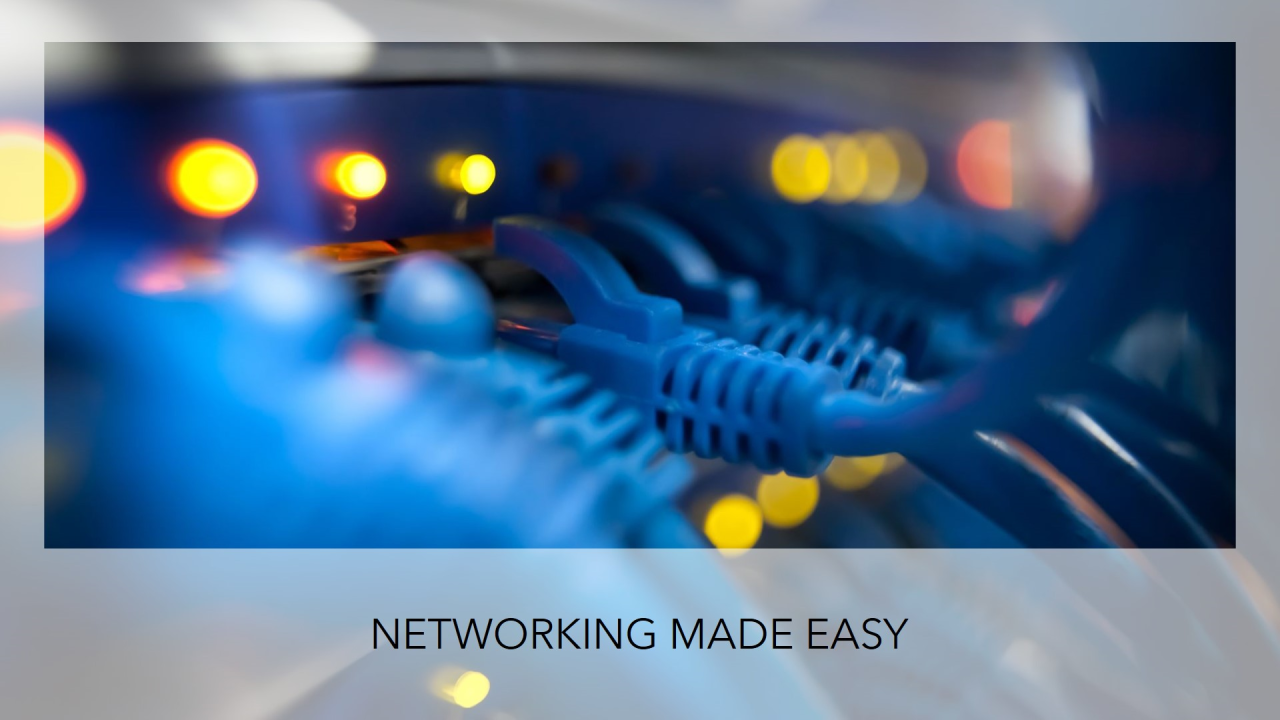 Basic Networking Concepts Basic Networking Concepts