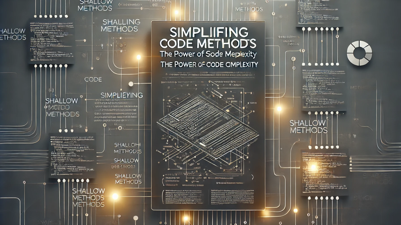 Simplifying Code Complexity: The Power of Shallow Methods Simplifying Code Complexity: The Power of Shallow Methods