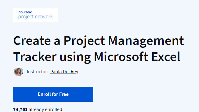Create a Project Management Tracker using Microsoft Excel. Create a Project Management Tracker using Microsoft Excel.
