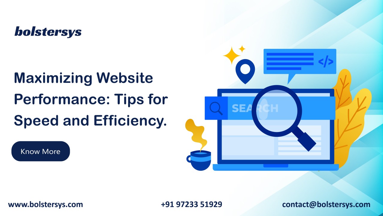 Maximizing Website Performance: Tips for Speed and Efficiency! Maximizing Website Performance: Tips for Speed and Efficiency!