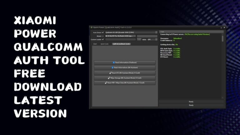 Xiaomi Power Qualcomm Auth Tool Latest Version Xiaomi Power Qualcomm Auth Tool Latest Version