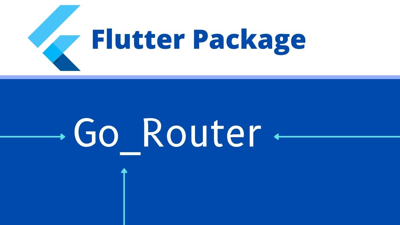Simplifying Navigation in Flutter with go_router Simplifying Navigation in Flutter with go_router
