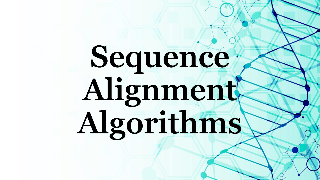 Sequence Alignment Algorithms Sequence Alignment Algorithms