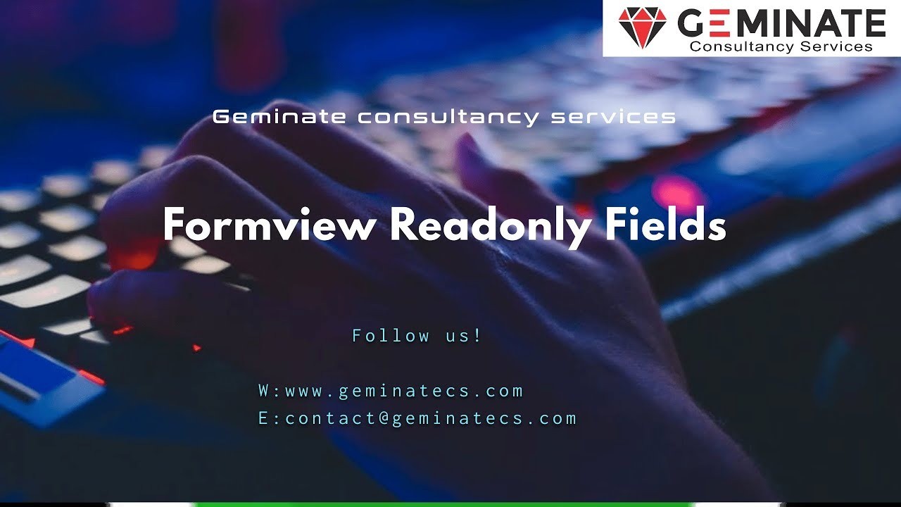 🔒 Formview Readonly Fields – Make Any Field Non-Editable Without Code! 🚀 🔒 Formview Readonly Fields – Make Any Field Non-Editable Without Code! 🚀