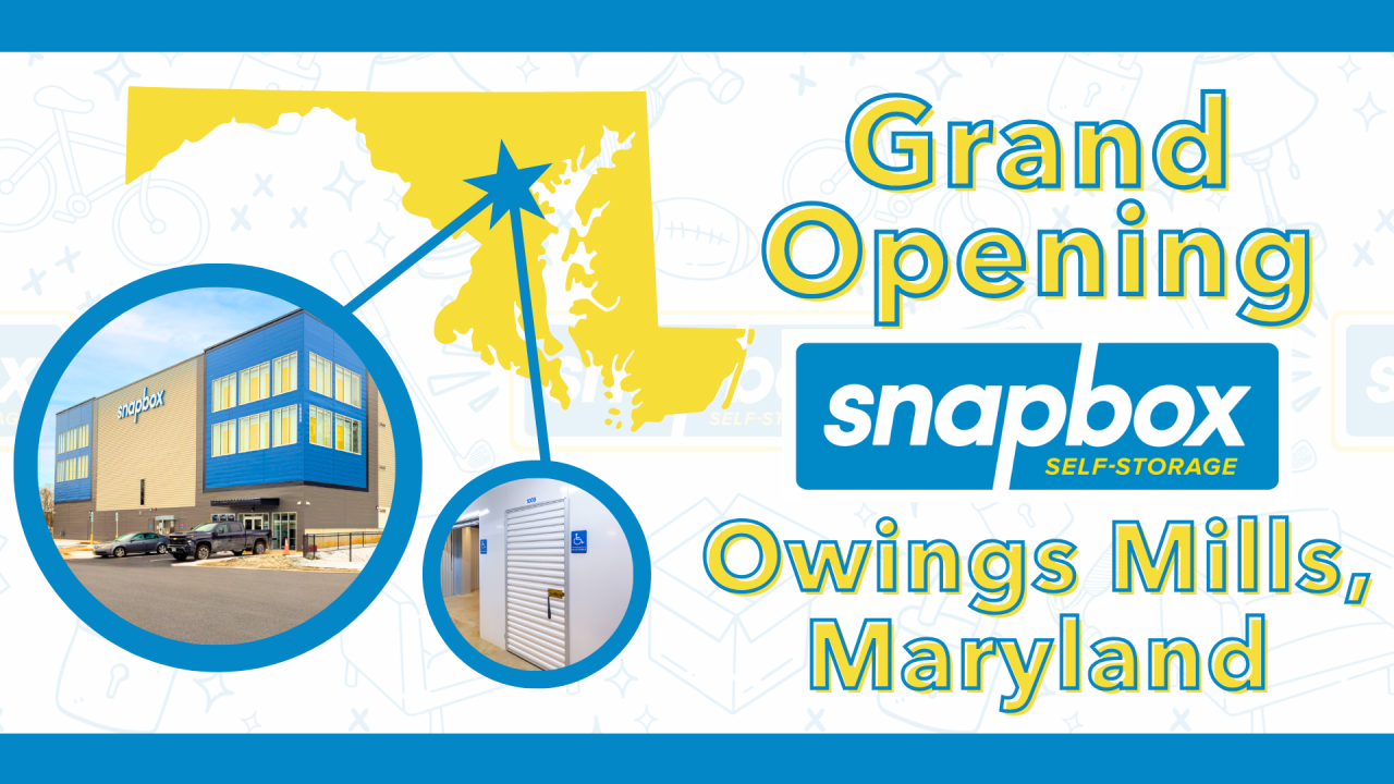 Snapbox Self-Storage Opens State-of-the-Art Facility at Prime Baltimore ... Snapbox Self-Storage Opens State-of-the-Art Facility at Prime Baltimore ...
