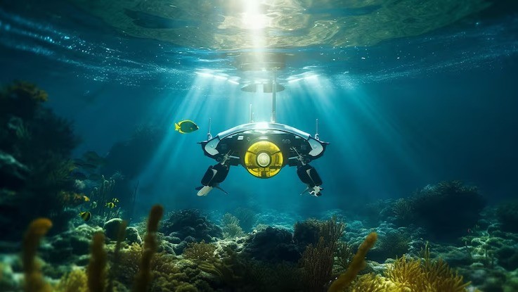 Ocean Solutions: Autonomous Underwater Drones Ocean Solutions: Autonomous Underwater Drones