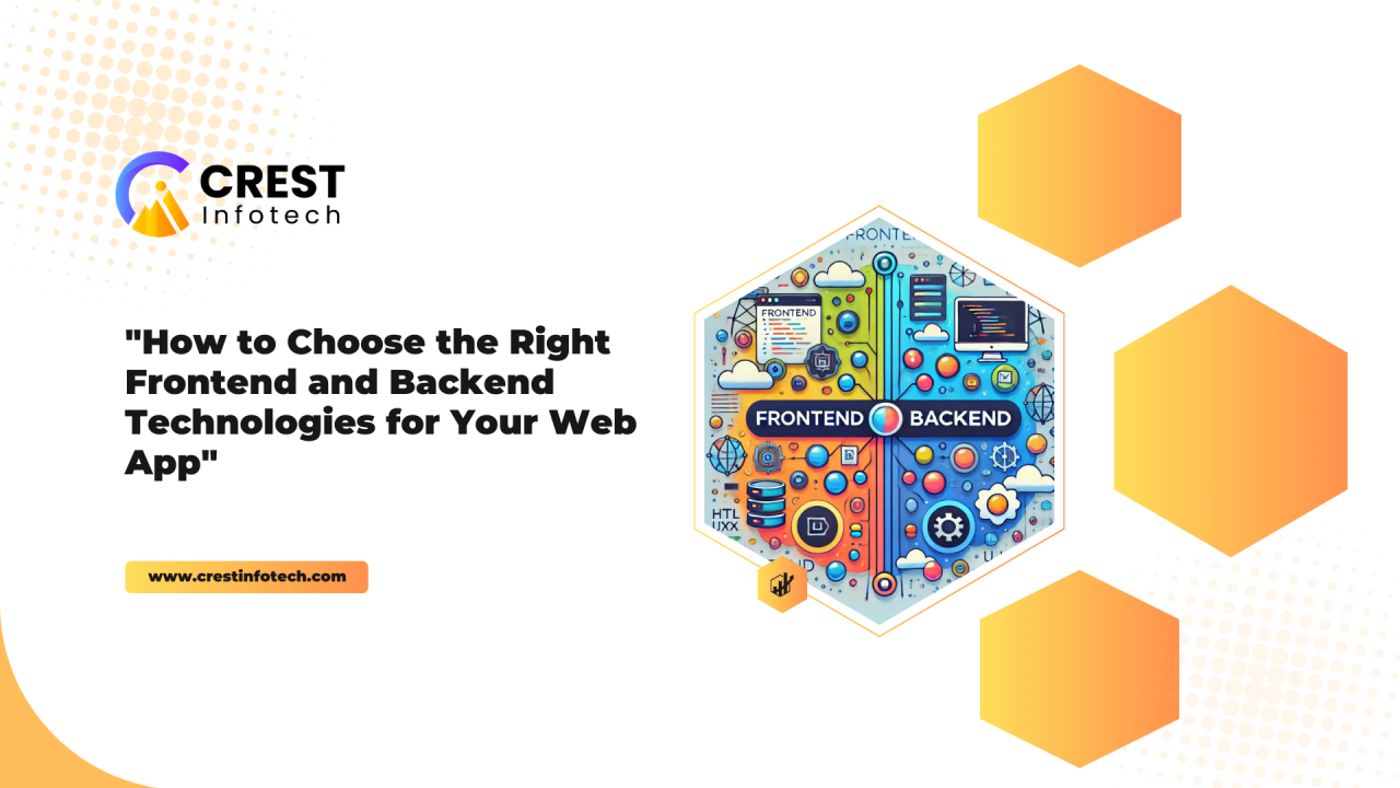 How to Choose the Right Frontend and Backend Technologies for Your Web App How to Choose the Right Frontend and Backend Technologies for Your Web App