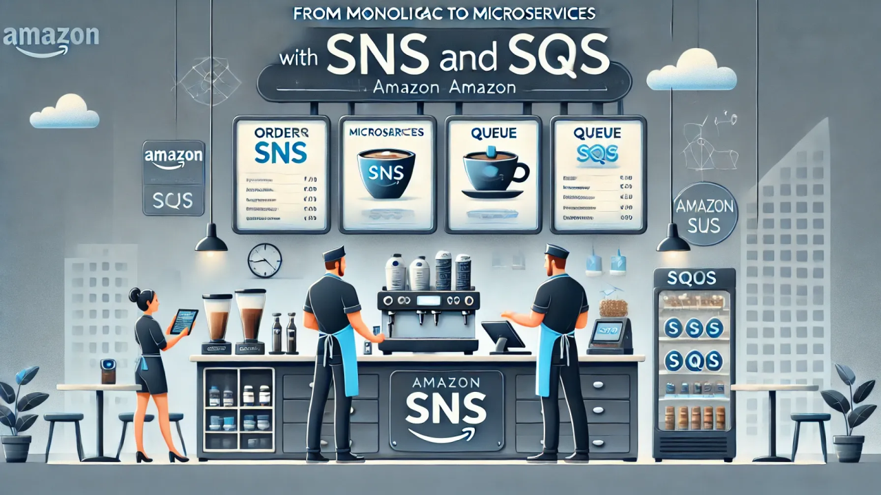 From Monolithic to Microservices with SNS and SQS From Monolithic to Microservices with SNS and SQS