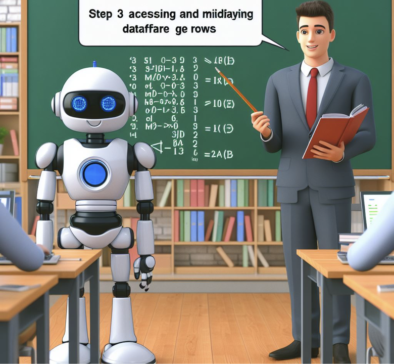 Accessing and Modifying Dataframe Rows Accessing and Modifying Dataframe Rows