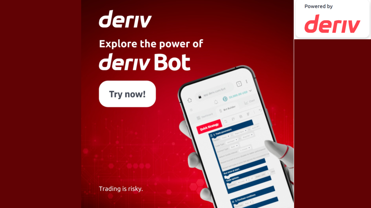 Review: Automating Your Trades with Deriv Bot—No Coding Required Review: Automating Your Trades with Deriv Bot—No Coding Required