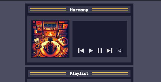 Harmony Player Project Harmony Player Project