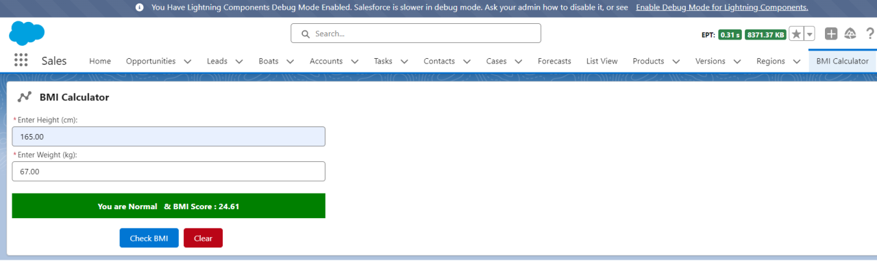 How to create BMI calculator using LWC? How to create BMI calculator using LWC?