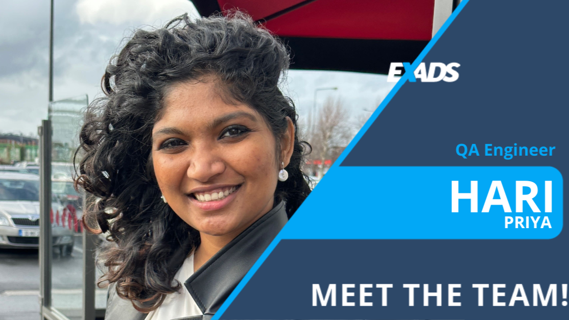 Meet Hari Priya, QA Engineer at EXADS Meet Hari Priya, QA Engineer at EXADS