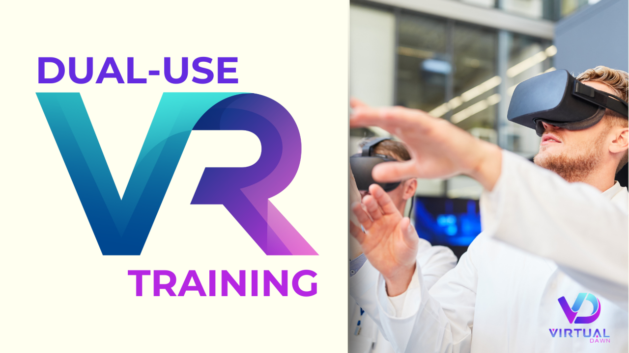 The Future of Dual-Use VR Training—Scalable, Immersive, and Ready The Future of Dual-Use VR Training—Scalable, Immersive, and Ready