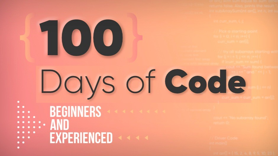 100 Days of DSA: A Journey of Discipline, Growth, and Mastery 100 Days of DSA: A Journey of Discipline, Growth, and Mastery