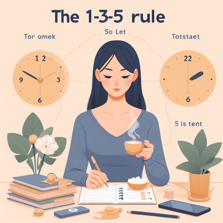 Unlocking Productivity and Efficiency: The 1-3-5 Rule Unlocking Productivity and Efficiency: The 1-3-5 Rule