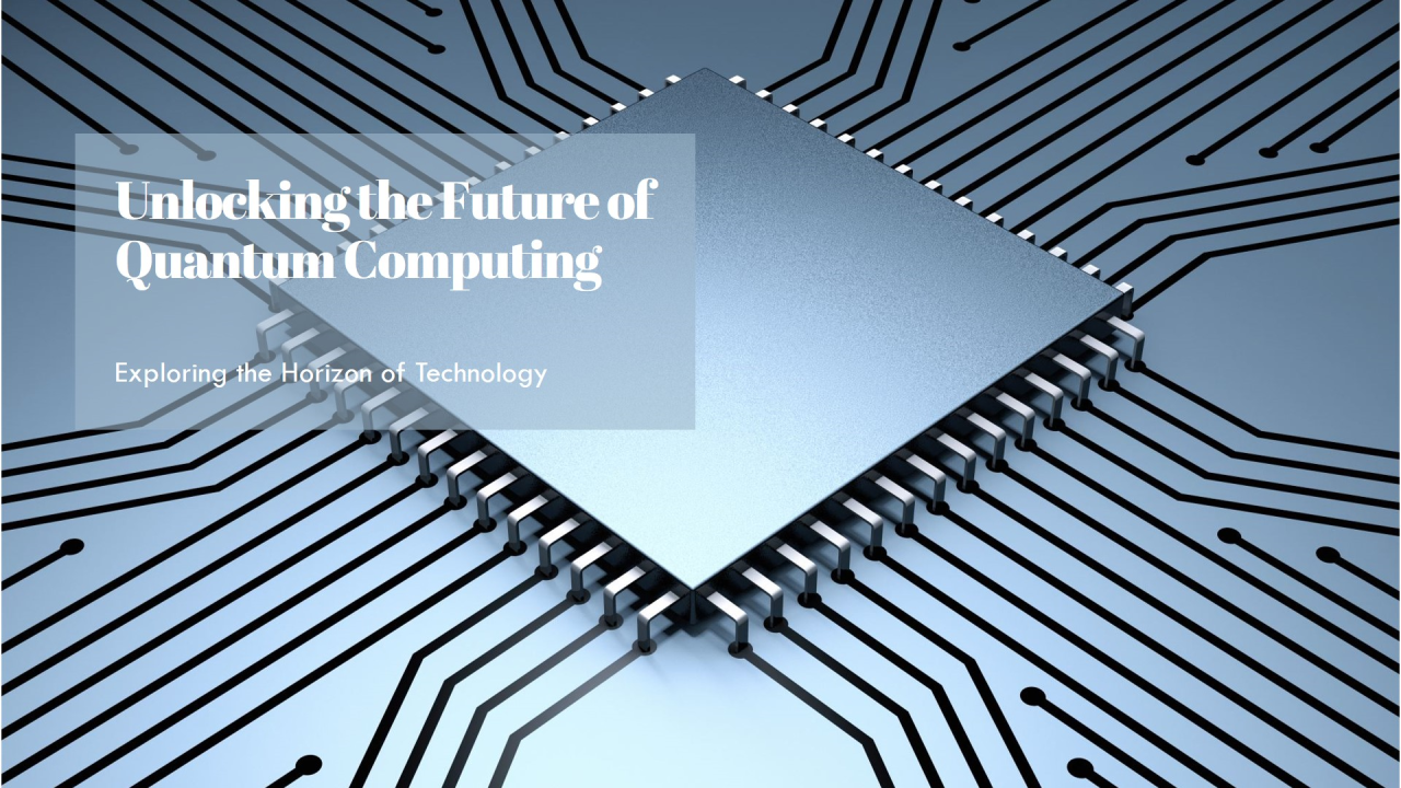 Quantum Computing: Unlocking The Future Horizon In Technology Quantum Computing: Unlocking The Future Horizon In Technology