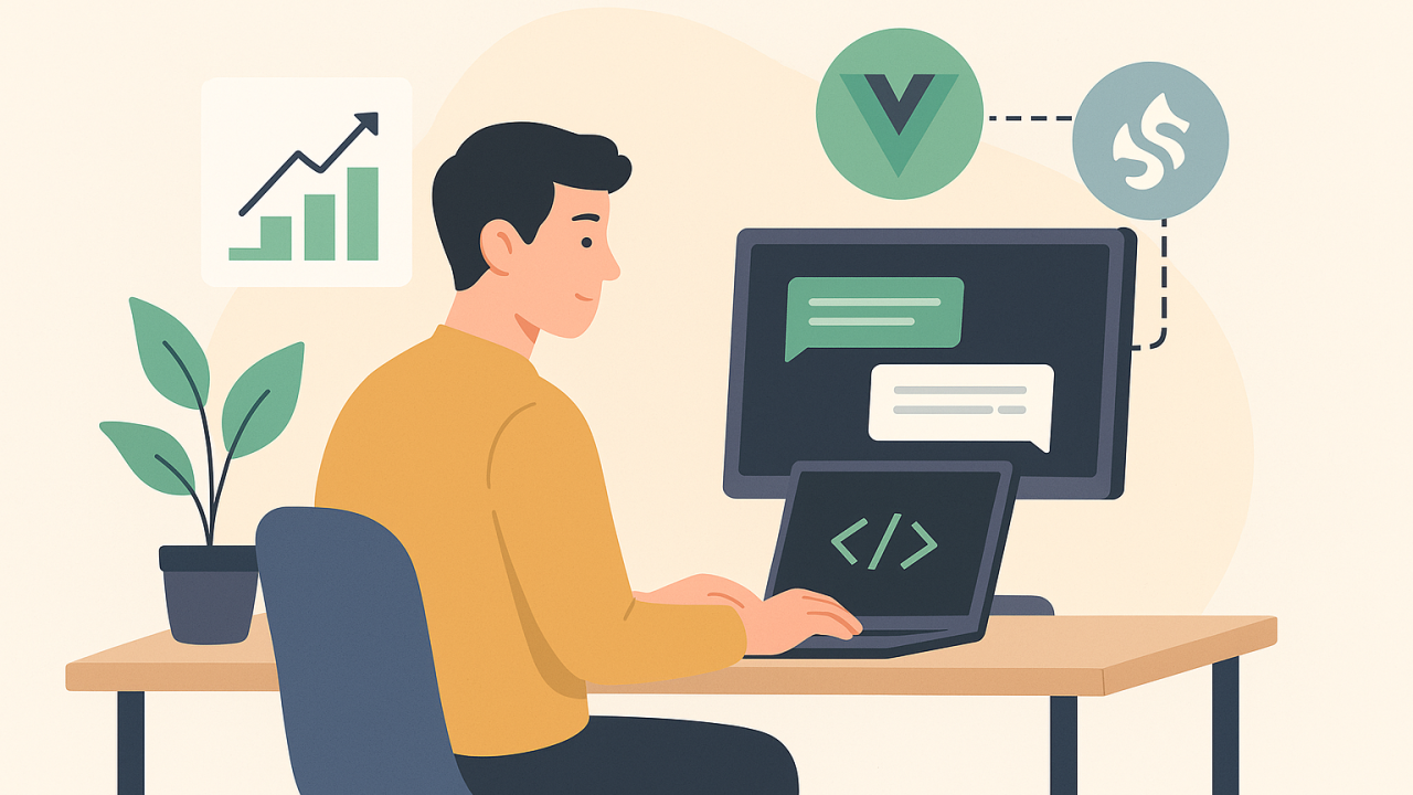 Vue + WebSockets: A Beginner-Friendly Way to Build Real-Time Chat Vue + WebSockets: A Beginner-Friendly Way to Build Real-Time Chat