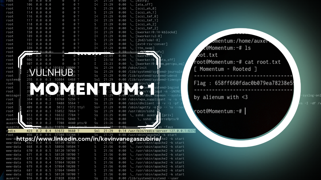 Momentum: 1 - A Complete Guide to Hacking this VulnHub Machi Momentum: 1 - A Complete Guide to Hacking this VulnHub Machi