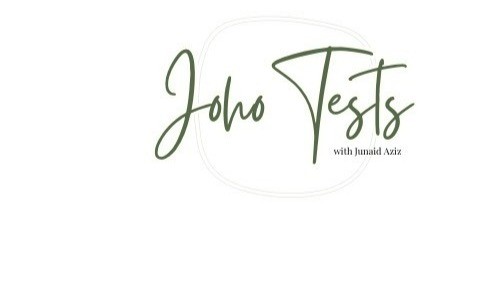 Joho Tests with Junaid Aziz Joho Tests with Junaid Aziz