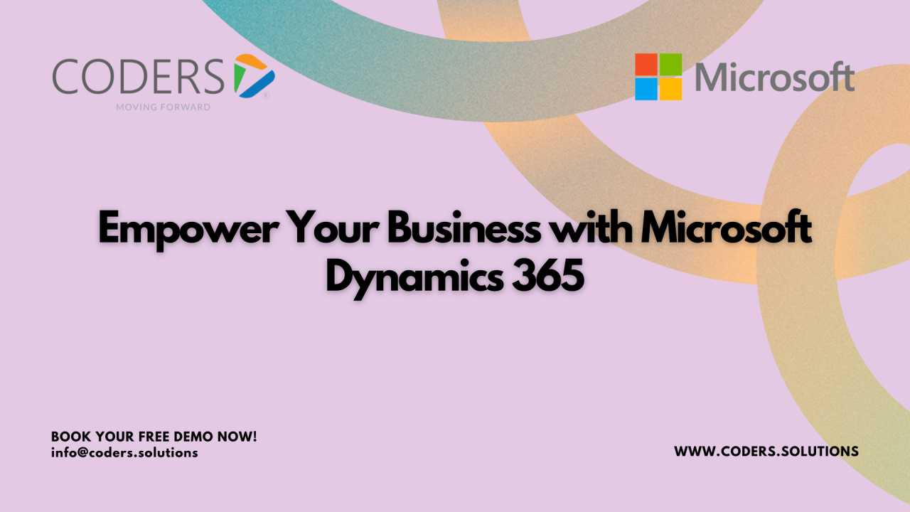 Empower Your Business with Microsoft Dynamics 365 Empower Your Business with Microsoft Dynamics 365
