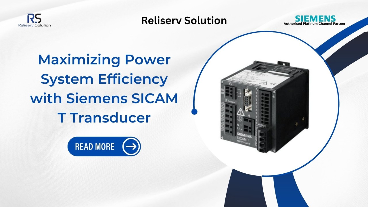 Maximizing Power System Efficiency with Siemens SICAM T Transducer ... Maximizing Power System Efficiency with Siemens SICAM T Transducer ...