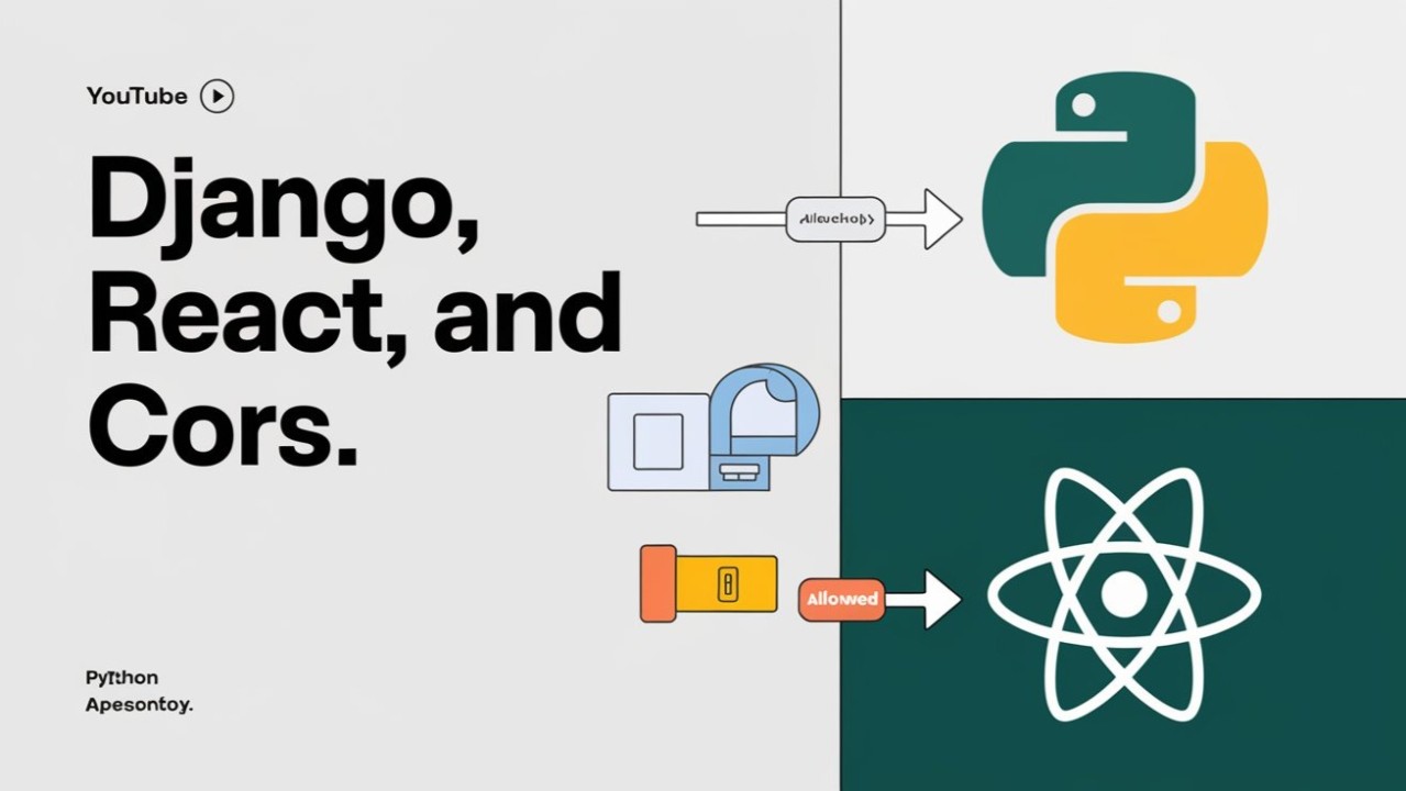 Django, React, and CORS: How to Fix Cross-Origin Errors the Right Way Django, React, and CORS: How to Fix Cross-Origin Errors the Right Way