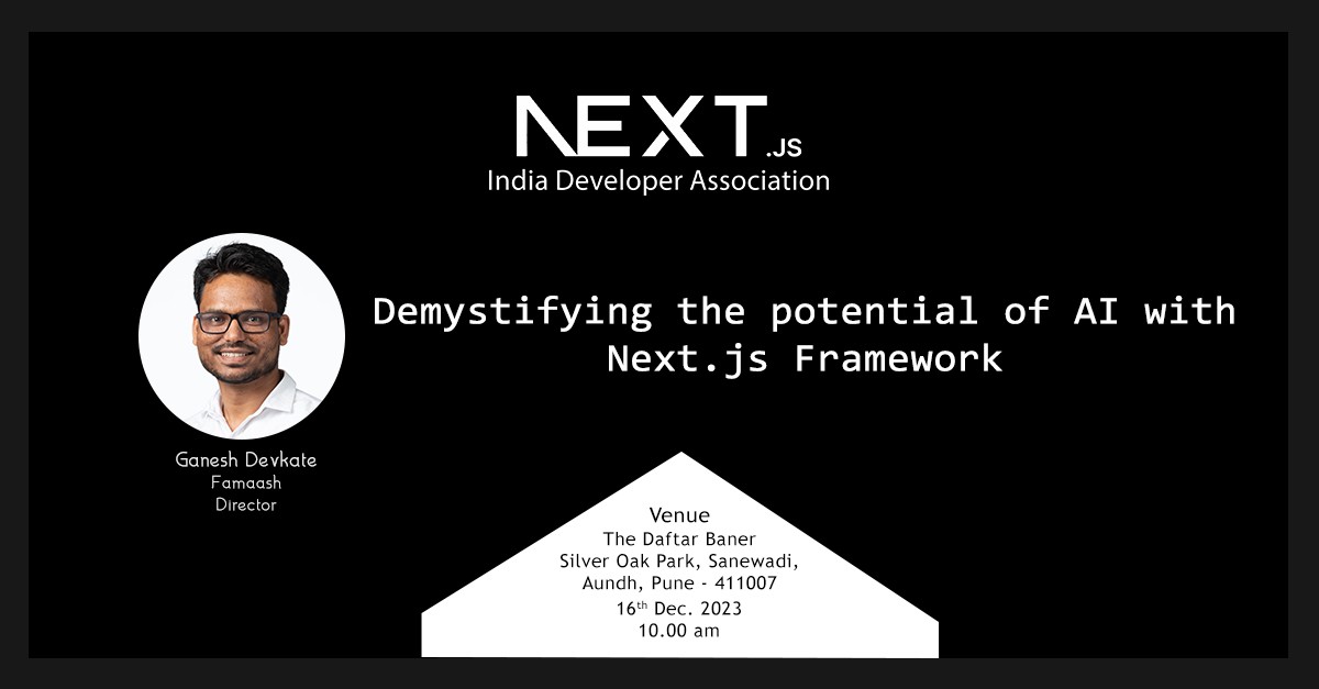 Demystifying the potential of AI with Next.js Framework Demystifying the potential of AI with Next.js Framework
