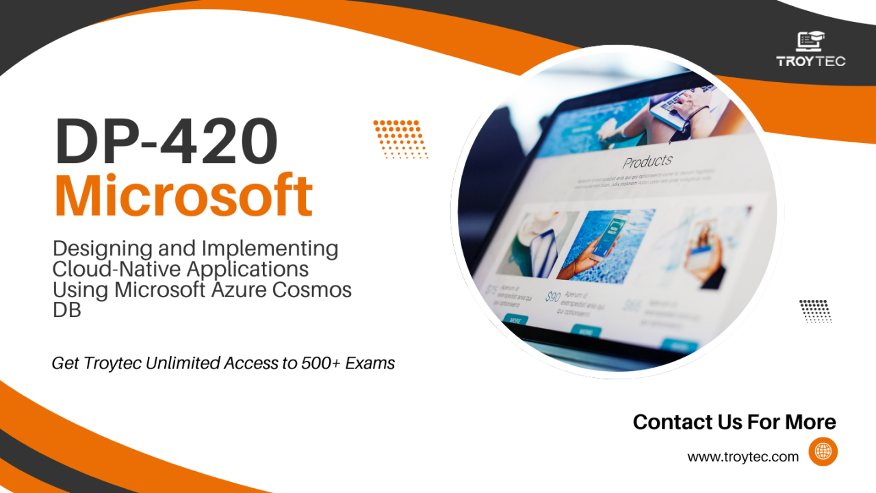 DP-420 Designing and Implementing Cloud-Native Applications Using ... DP-420 Designing and Implementing Cloud-Native Applications Using ...