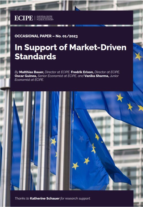In Support of Market-Driven Standards In Support of Market-Driven Standards