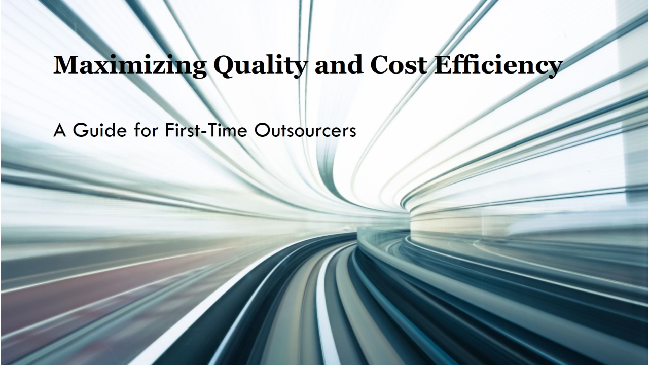 Why First-Time Outsourcers Need a Strategic Approach: A Guide to ... Why First-Time Outsourcers Need a Strategic Approach: A Guide to ...