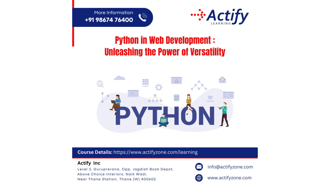 Python in Web Development: Unleashing the Power of Versatility Python in Web Development: Unleashing the Power of Versatility