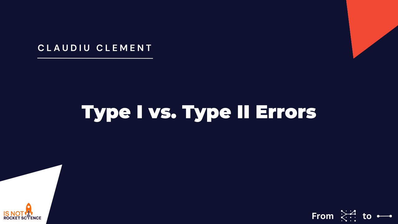 Type I vs. Type II Errors Type I vs. Type II Errors