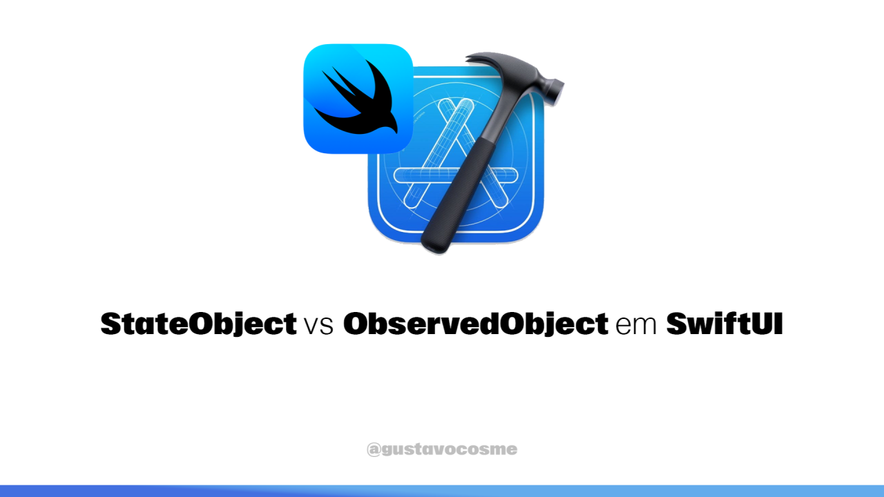 StateObject vs ObservedObject em SwiftUI StateObject vs ObservedObject em SwiftUI