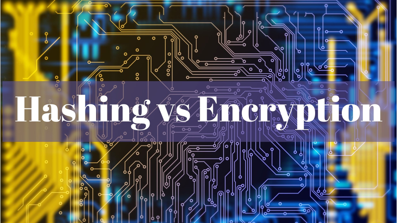 Hashing Vs Encryption Hashing Vs Encryption