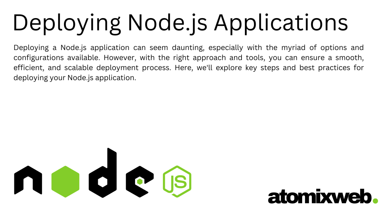 Deploying Node.js Applications Deploying Node.js Applications