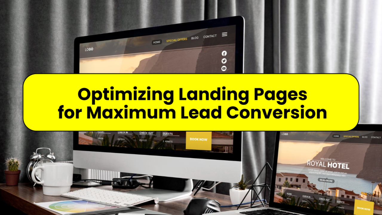 Optimizing Landing Pages for Maximum Lead Conversion Optimizing Landing Pages for Maximum Lead Conversion