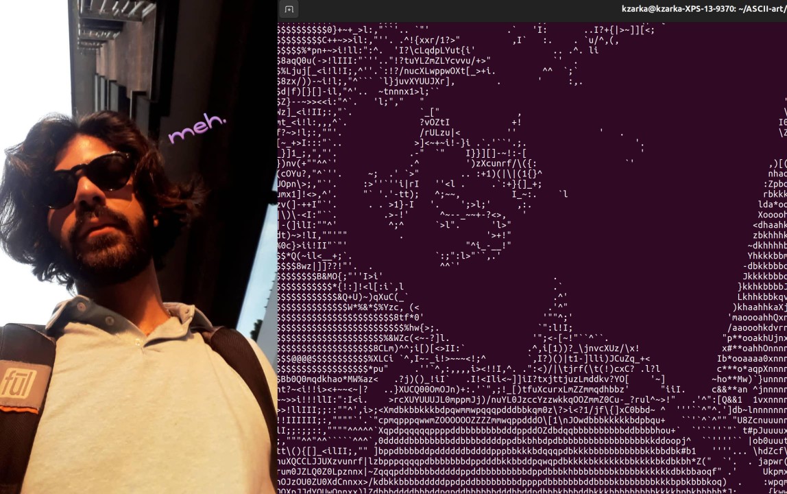 ASCII-Art and a simple script to generate it ASCII-Art and a simple script to generate it