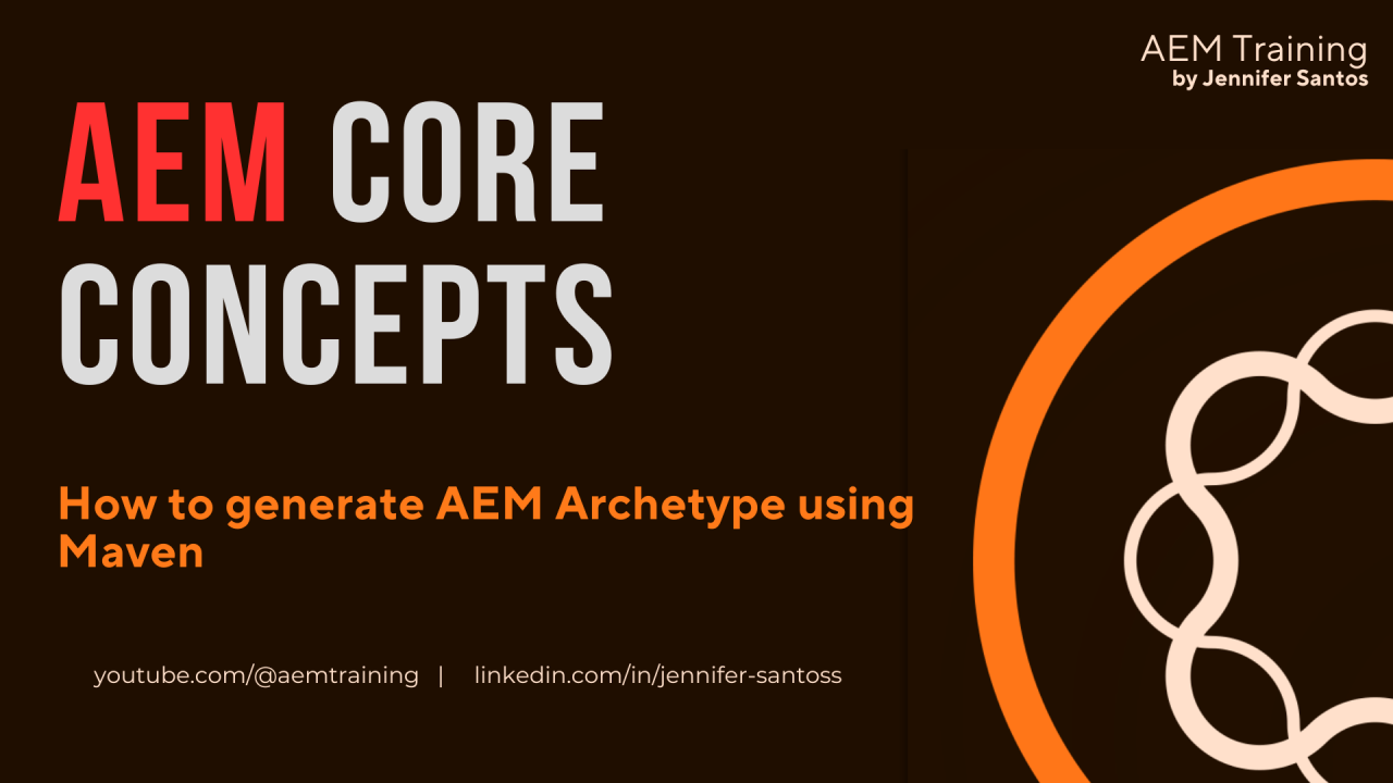 Get Started with AEM: How to generate you AEM Archetype using Maven Get Started with AEM: How to generate you AEM Archetype using Maven